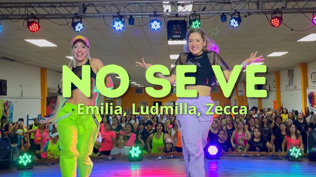 No se ve - Emilia, Ludmilla, Zecca- Dance Coreo 💃 - Euge Carro ⚡️ - YouTube