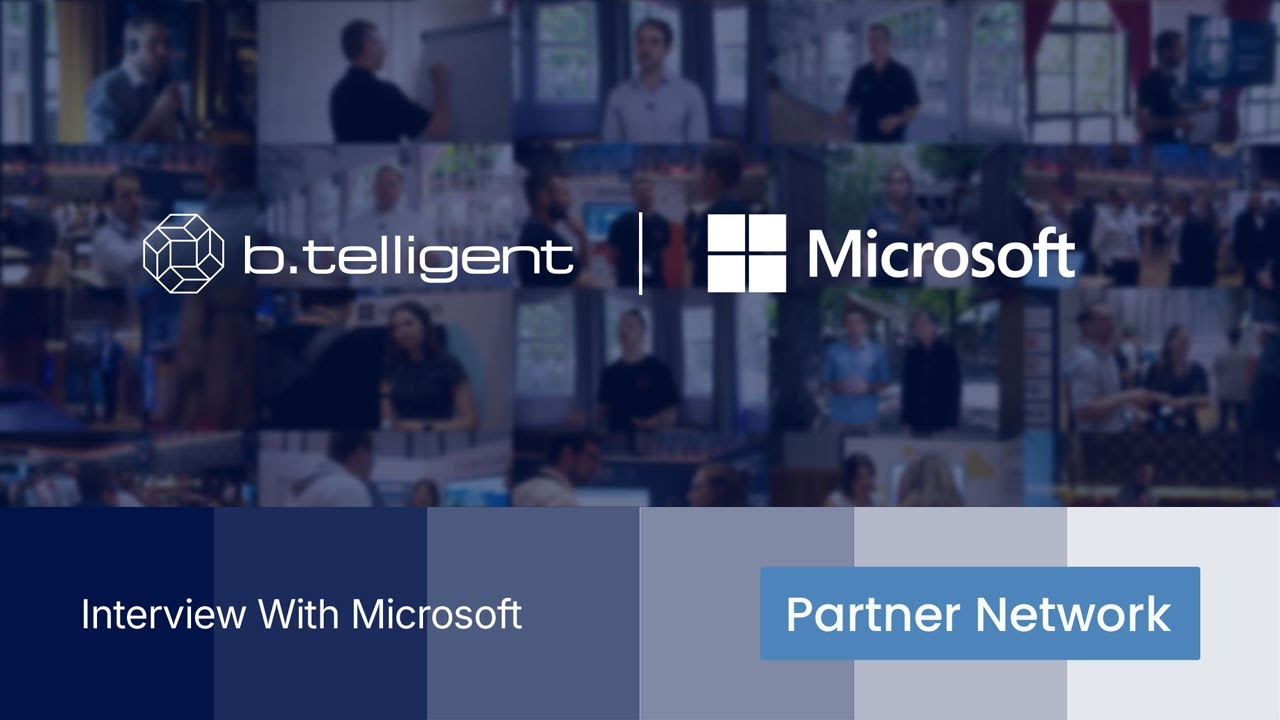 b.telligent partner network: Interview with Microsoft - YouTube