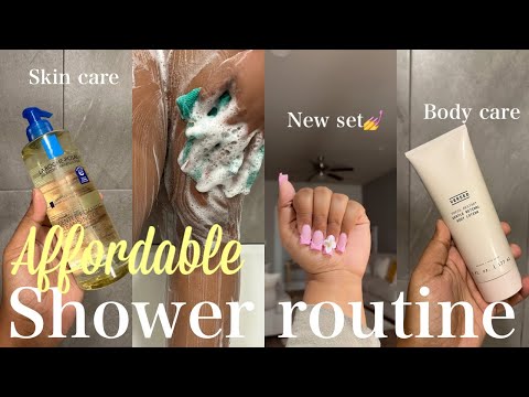 AFFORDABLE SHOWER ROUTINE 2026 | feminine hygiene, body care, self care tips, SELF CARE MOTIVATION