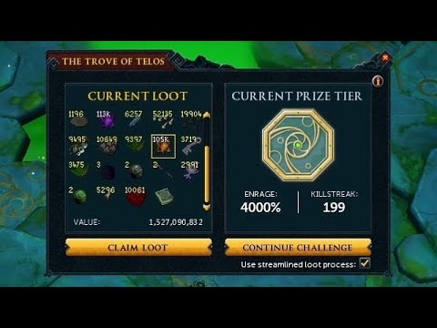 Telos - 200 Killstreak at 4000% - YouTube