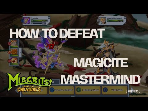Defeating Magicite Mastermind (Beach) - Miscrits World of Creatures ...