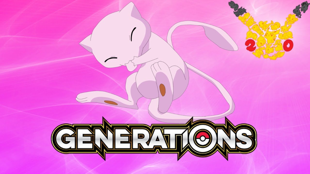 Pokemon Generations Mythical Collection: Mew - YouTube