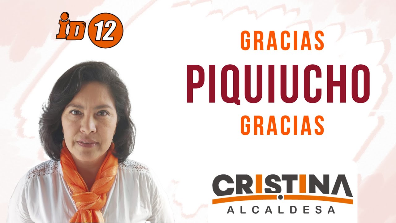 GRACIAS PIQUIUCHO - YouTube