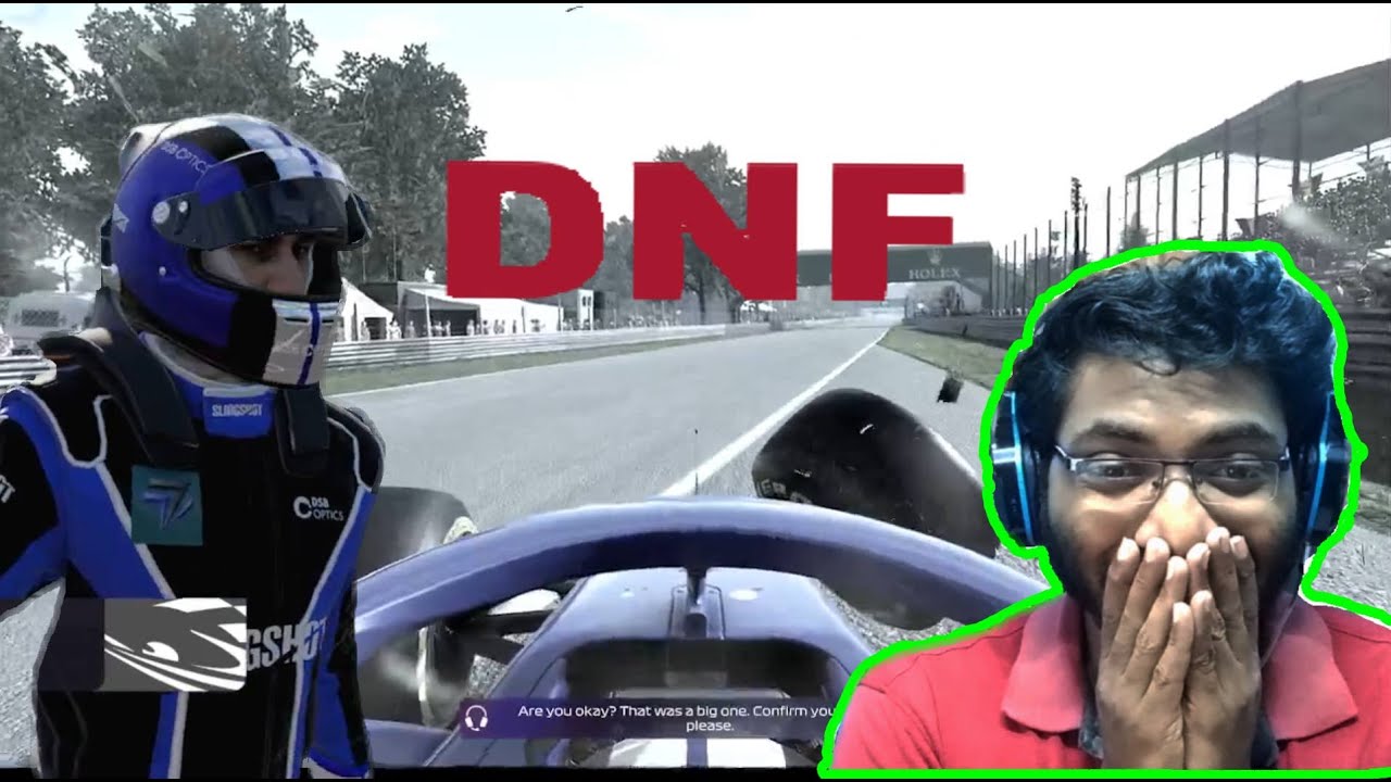My First DNF || Formula 1 2020 || My Team Career - YouTube
