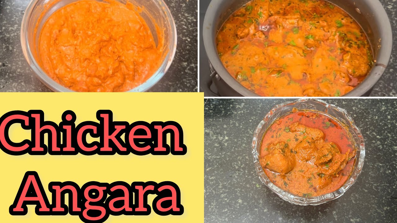 Chicken Angara recipe|Angara chicken|how to make restaurant style ...