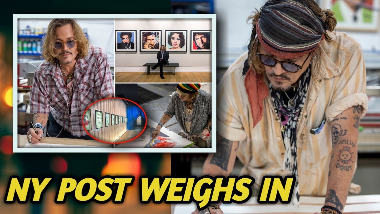 Johnny Depp’s Controversial NYC Exhibit: What Went Wrong? - YouTube