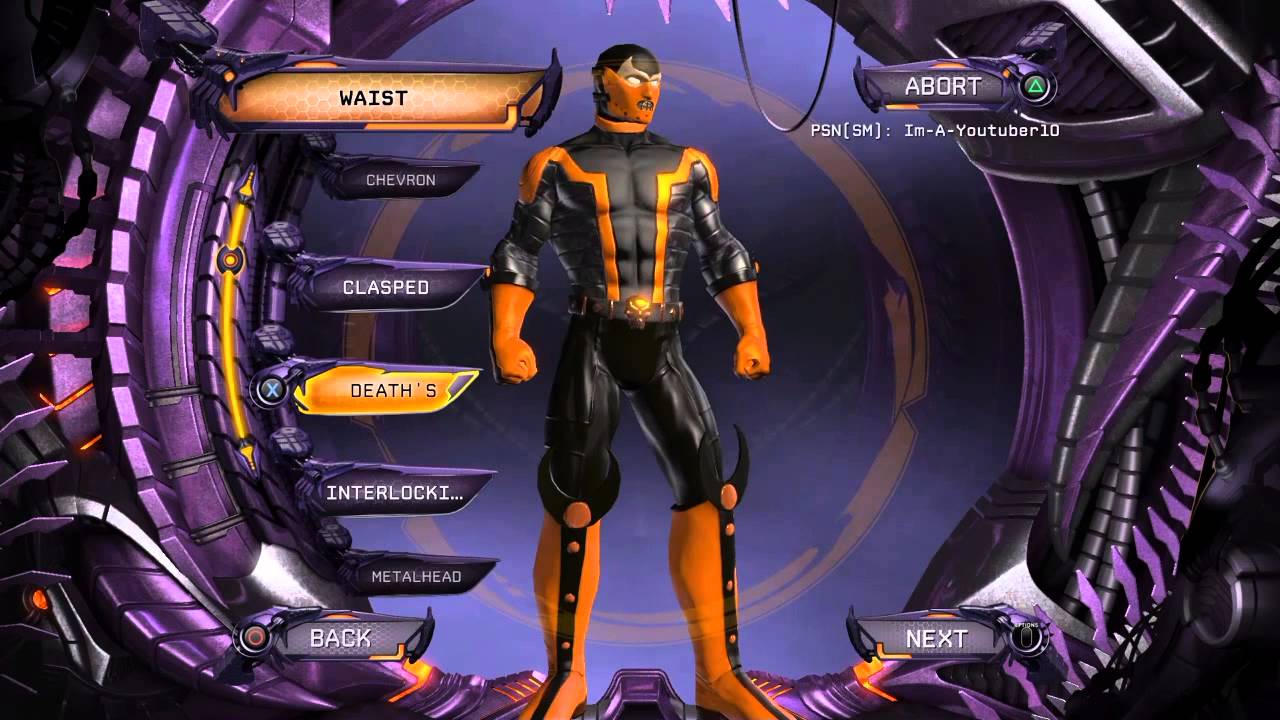 DCUO how to make Scorpion MK9 (I TRIED MY BEST) - YouTube