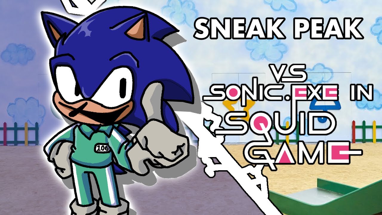 VS. SONIC.EXE in SQUID GAME: Sneak Peak - YouTube