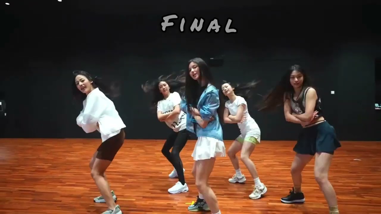 NewJeans - Hype Boy (choreography. BlackQ "Eoddae") demo vs final - YouTube