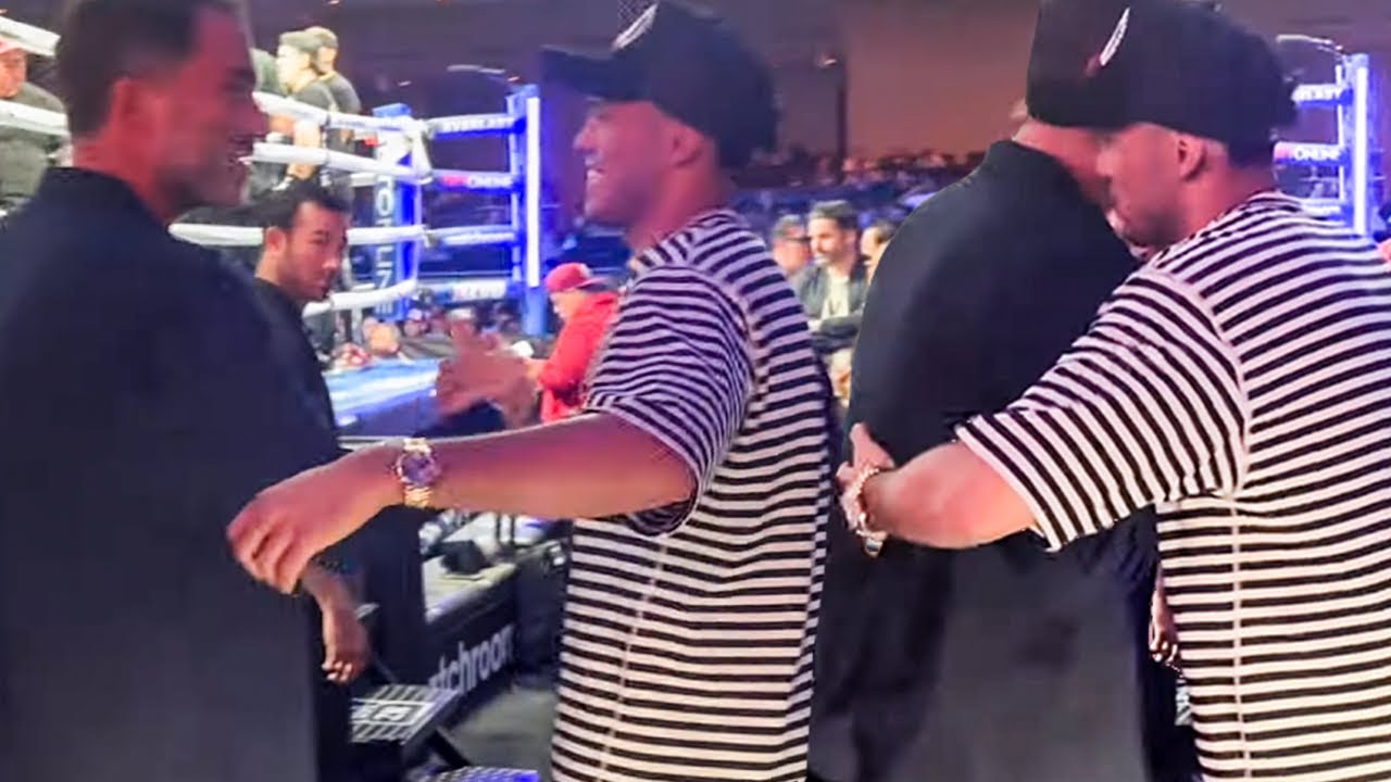 David Benavidez STEPS TO Canelo friend Eddie Hearn & SHOCKS him with a ...