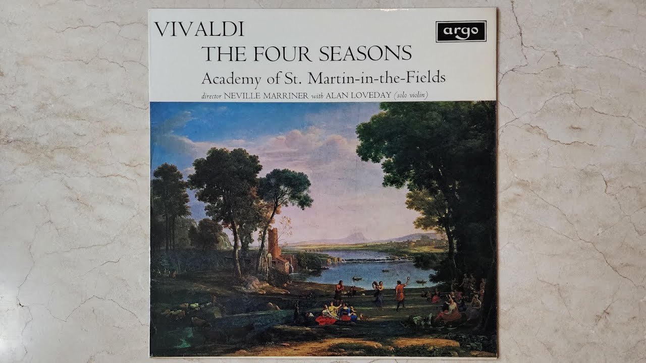 [LP] ALAN LOVEDAY, VIVALDI THE FOUR SEASONS, AUTUMN, I. Allegro ...