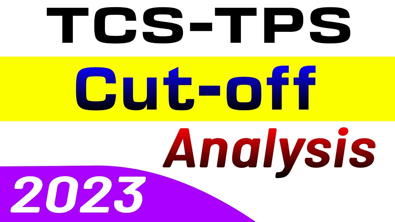 TCS-TPS Prelims 2023 Cut off analysis | TPSC - YouTube