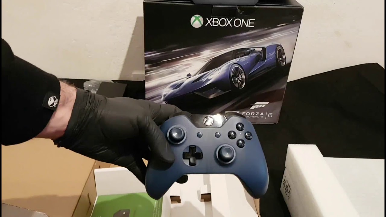 Xbox One Forza Motorsport 6 Limited Edition Console Unboxing - YouTube