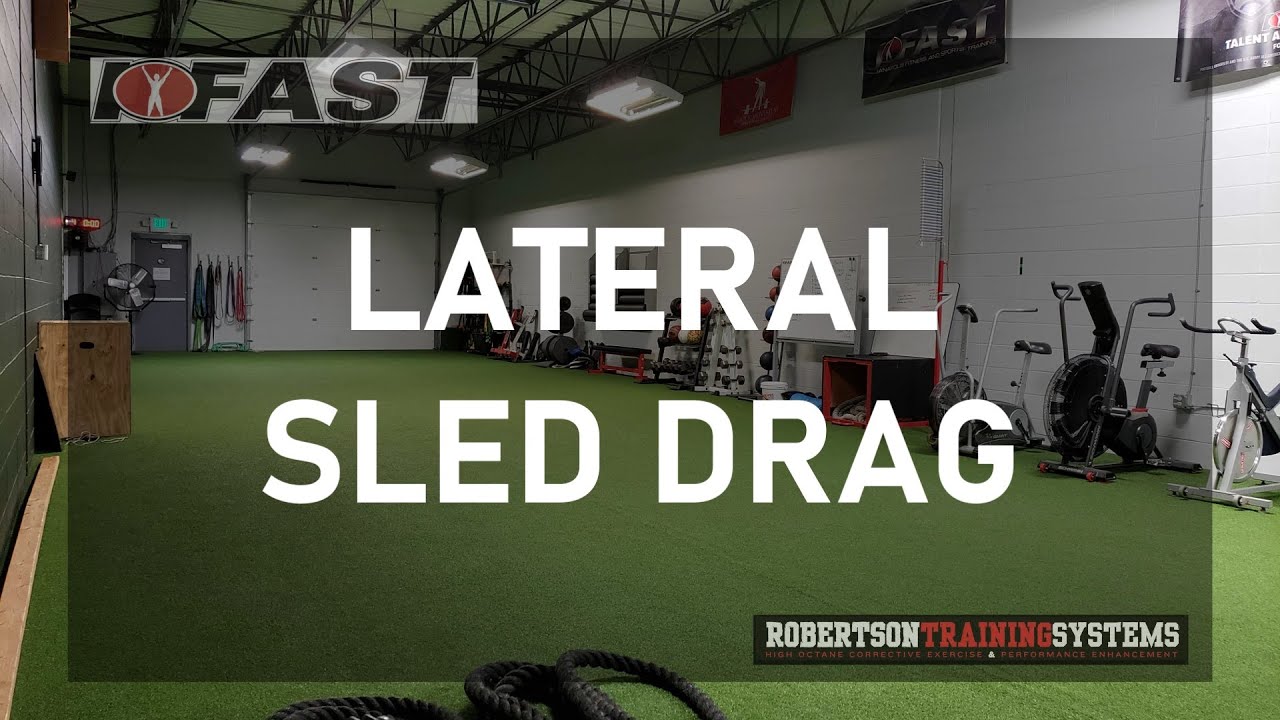 Lateral Sled Drag - YouTube