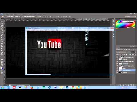 GFX Editing - Making A Twitch Overlay - YouTube