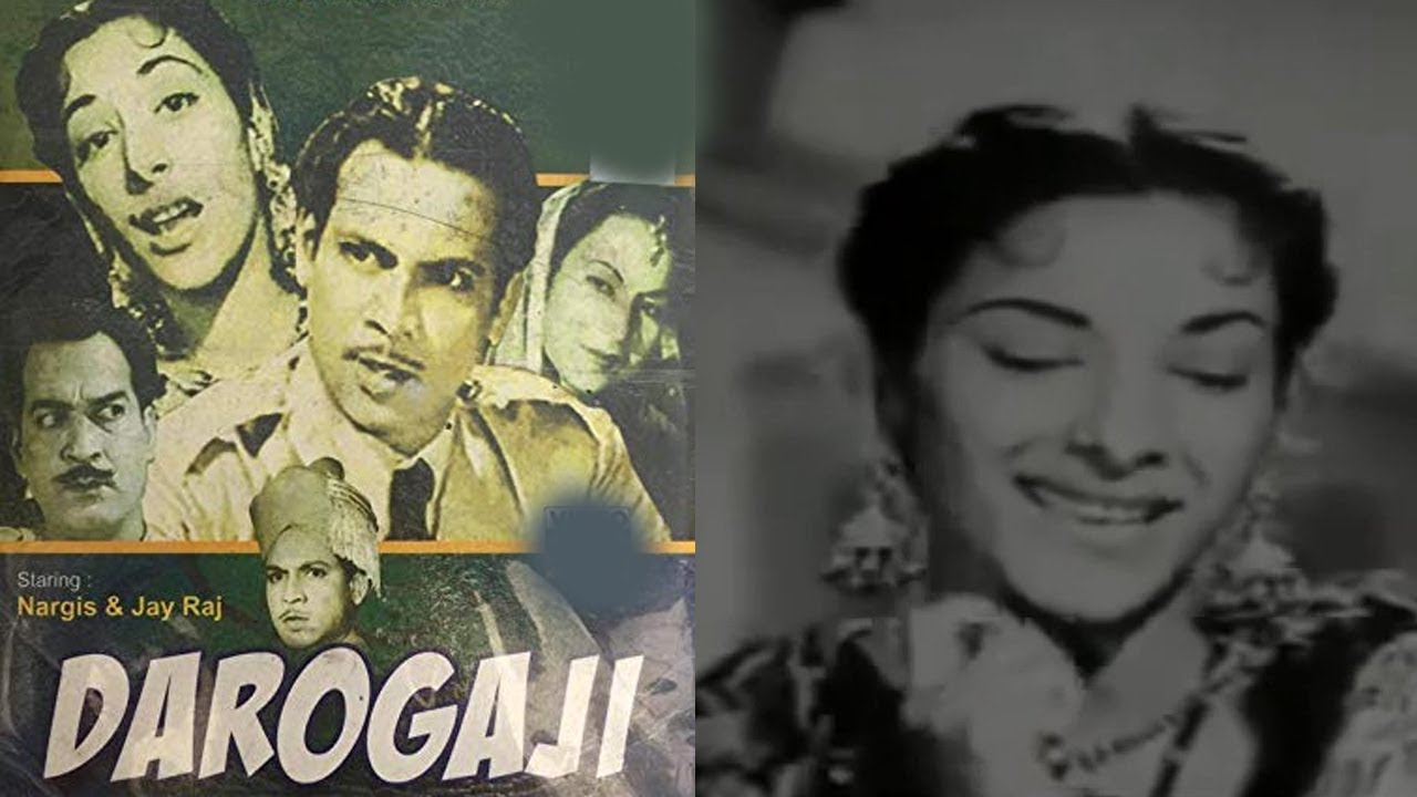 Daroga Ji (1949) Full Movie | दारोगा जी | P.Jairaj, Nargis, Rashid Khan ...