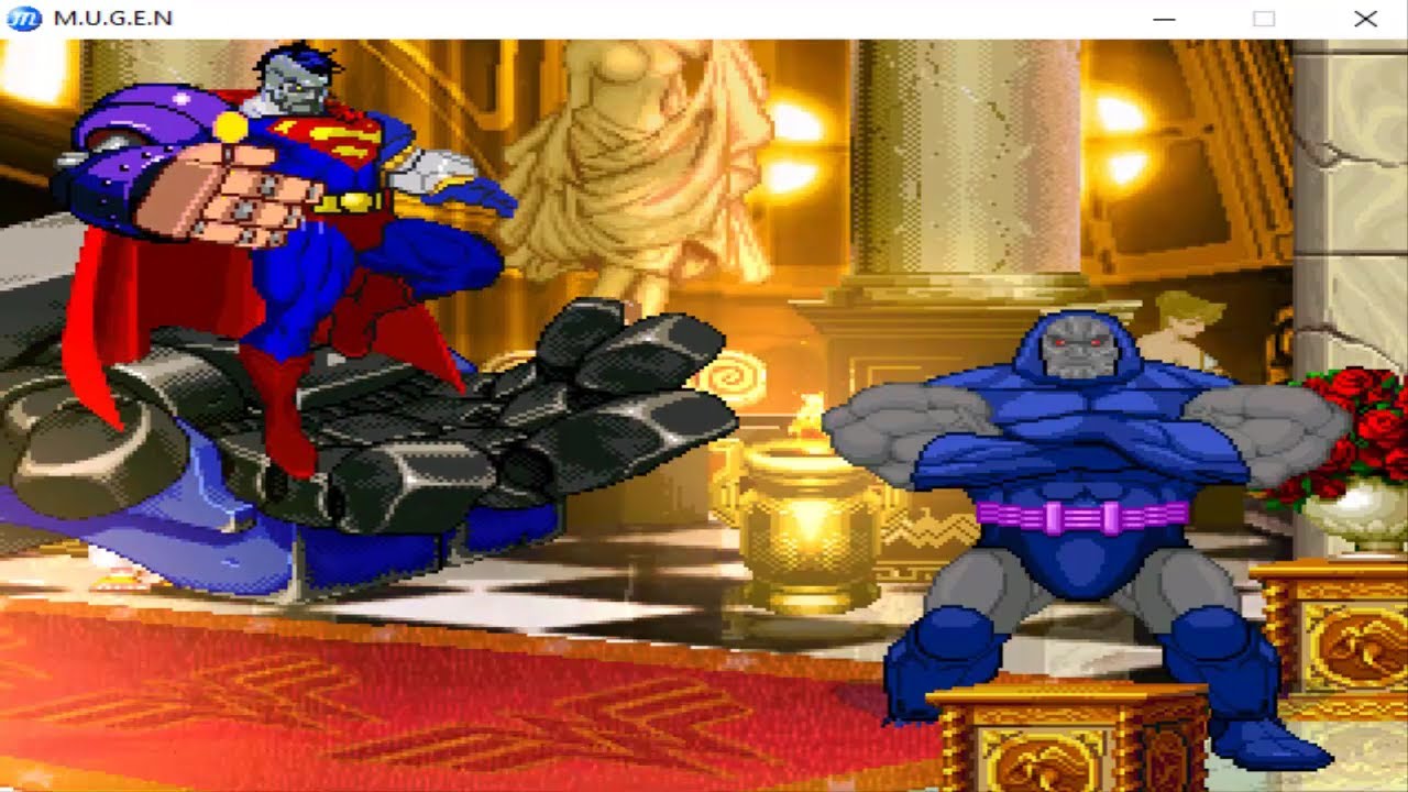 Darkseid vs Cyborg Superman ULTRA EPIC FIGHT💥 DC Super Villains Mugen ...