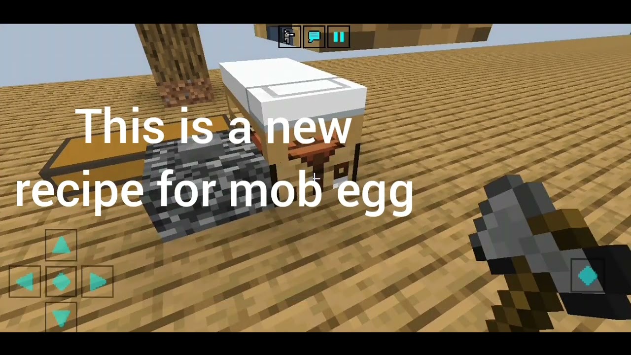 Craftable mob eggs mode for MCPE | Minecraft - YouTube