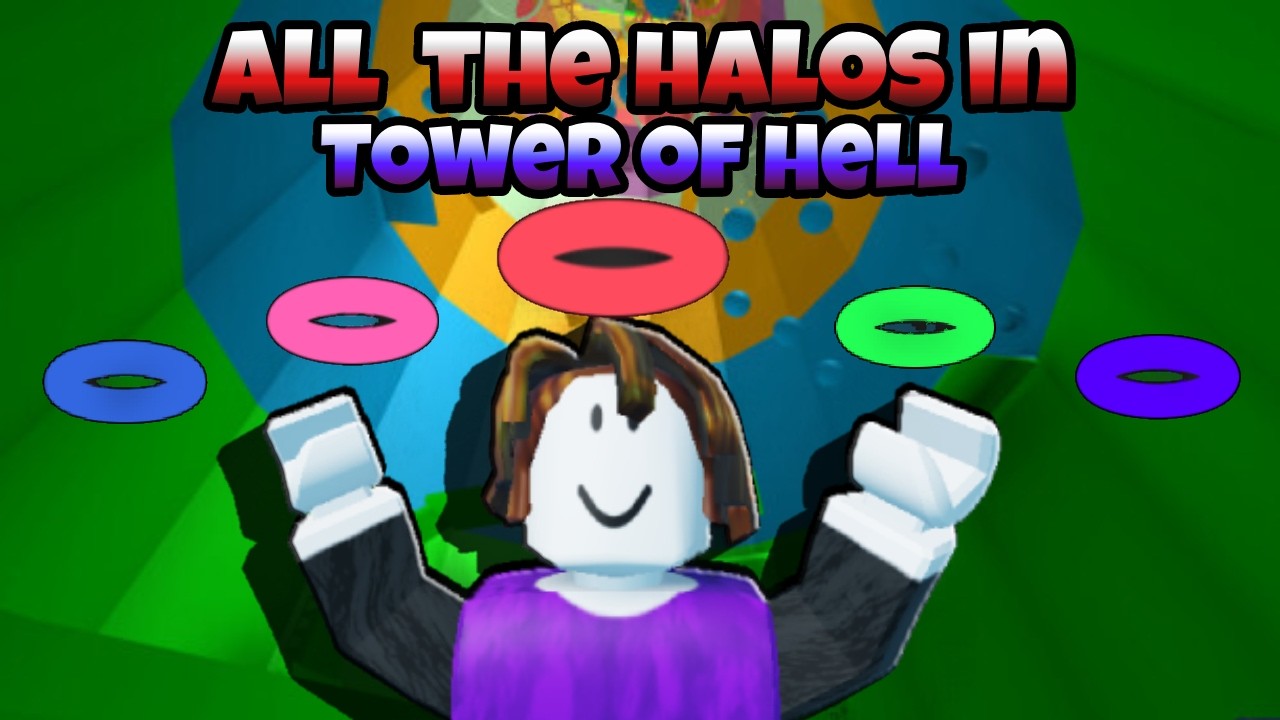 How to get all Halos in Tower of Hell *2024* - YouTube