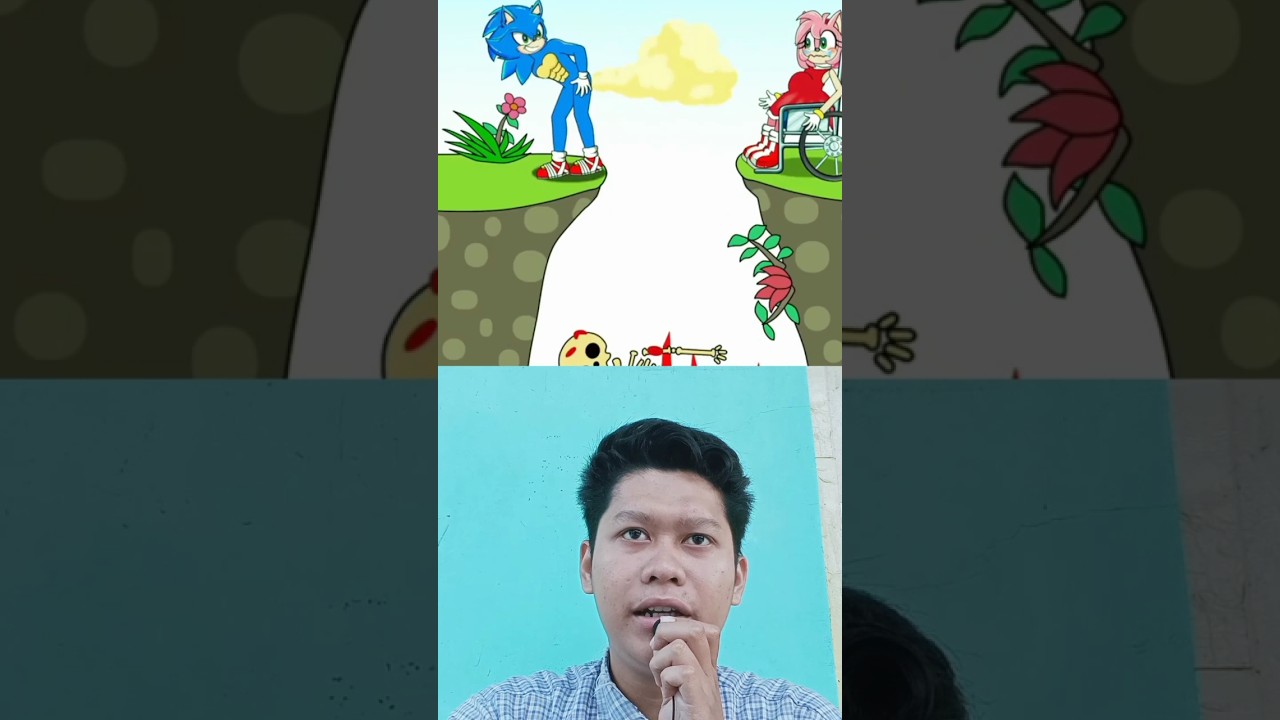 SONIC BIRU SEKARANG KOK JAHAT! #shorts #shortvideo - YouTube