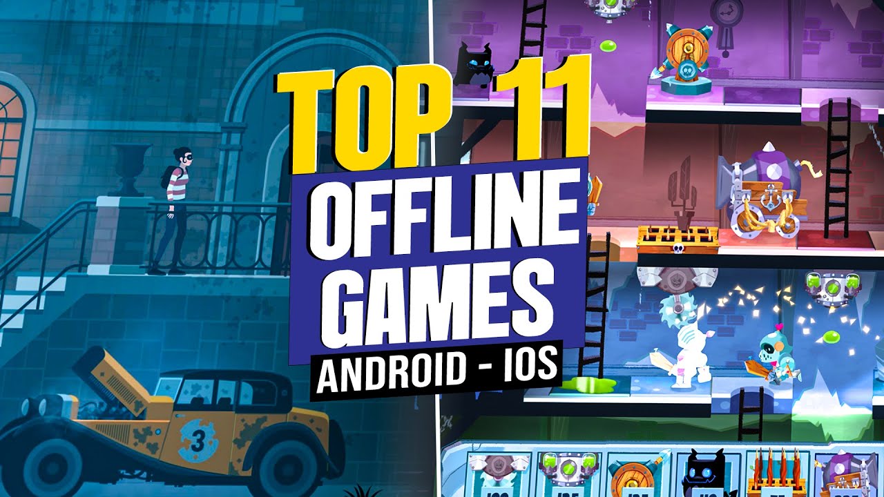 Top 11 Best OFFLINE Games for Mobile (Part 5) - YouTube