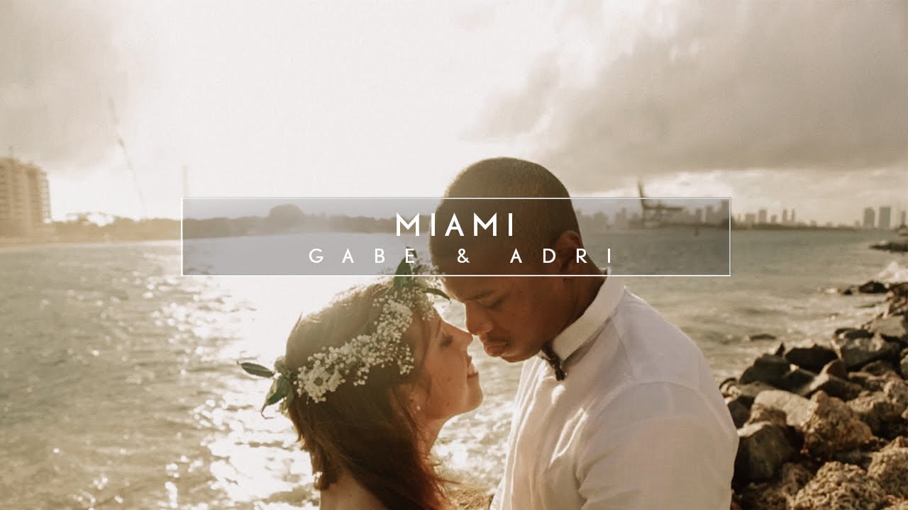 Boda en Miami- Miami Wedding - Adri & Gabe - YouTube