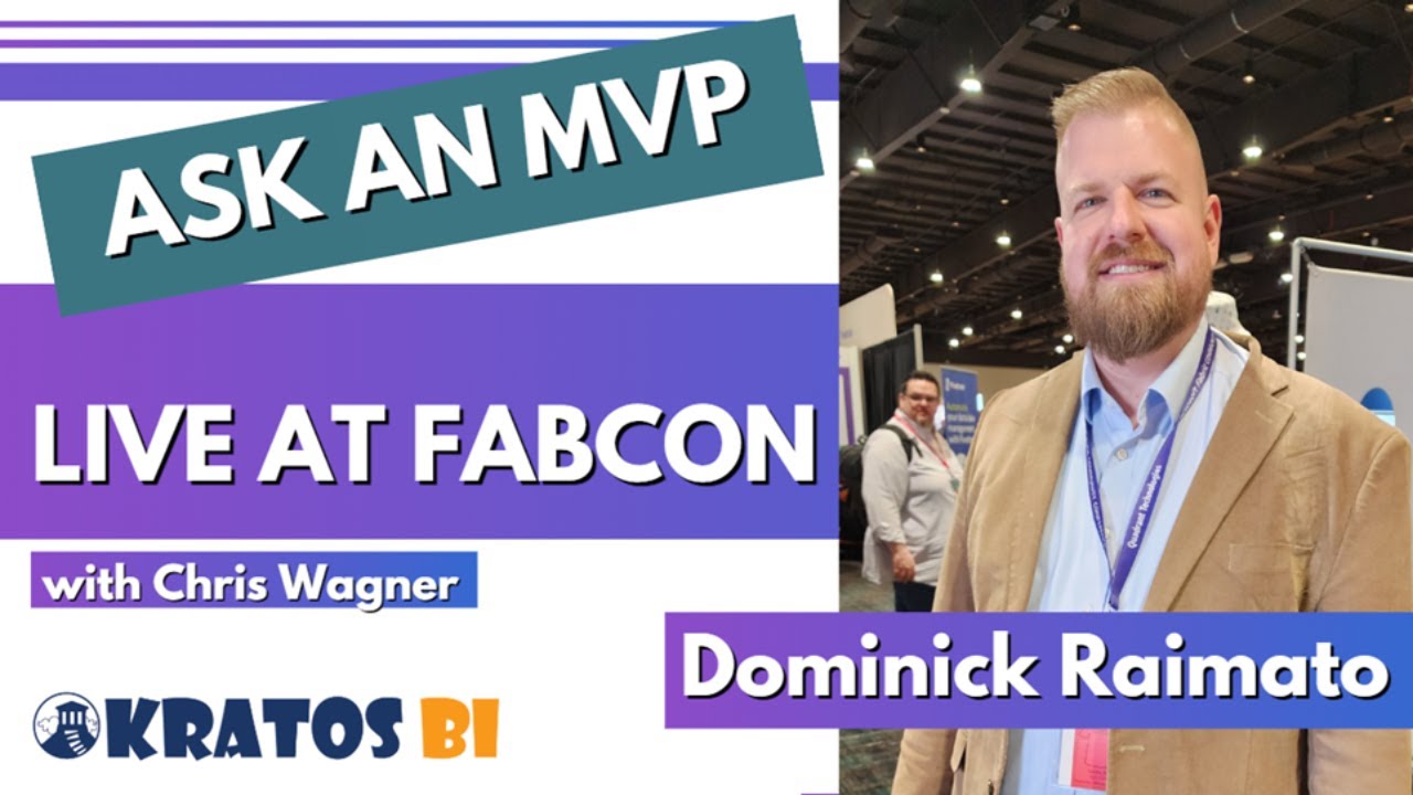 Live at FabCon - Live with Dominick Raimato - YouTube