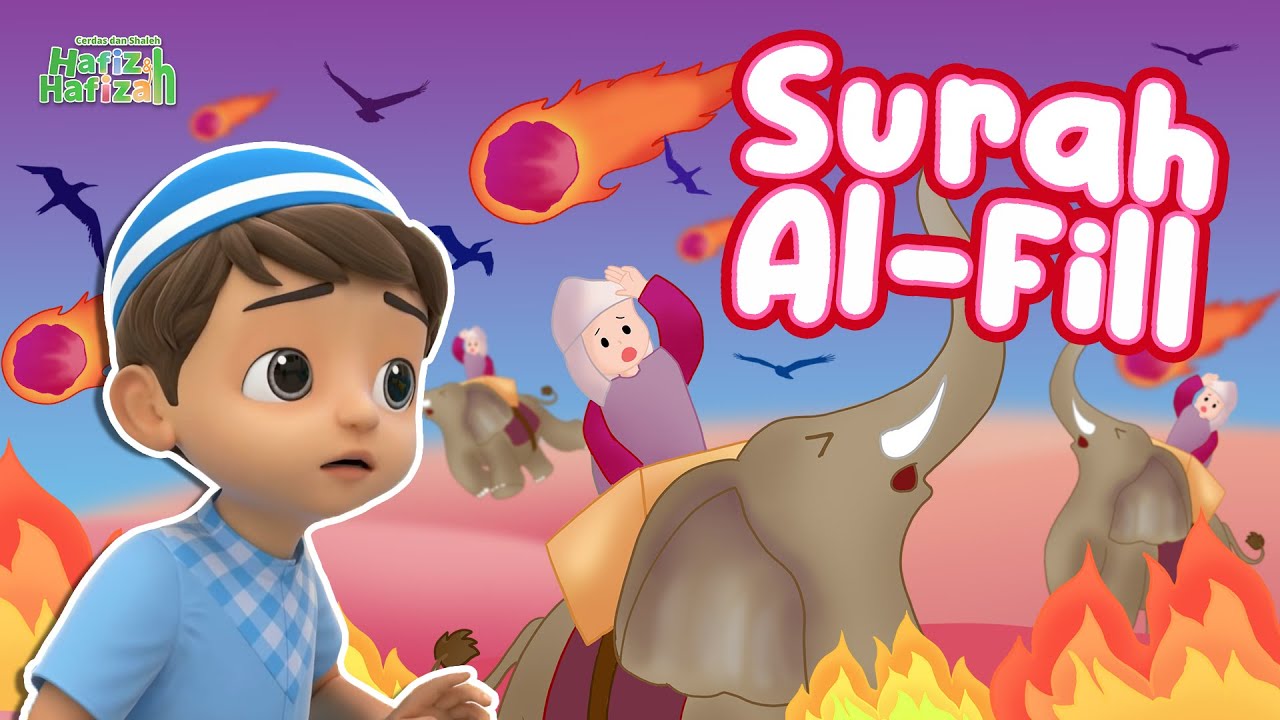 Murotal Anak Versi Cowok | Surah AL - Fill | Kartun Anak-Anak Islami ...