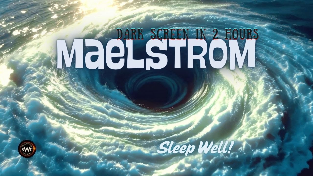 deep ocean maelstrom ambience for sleep | distant roaring water ...