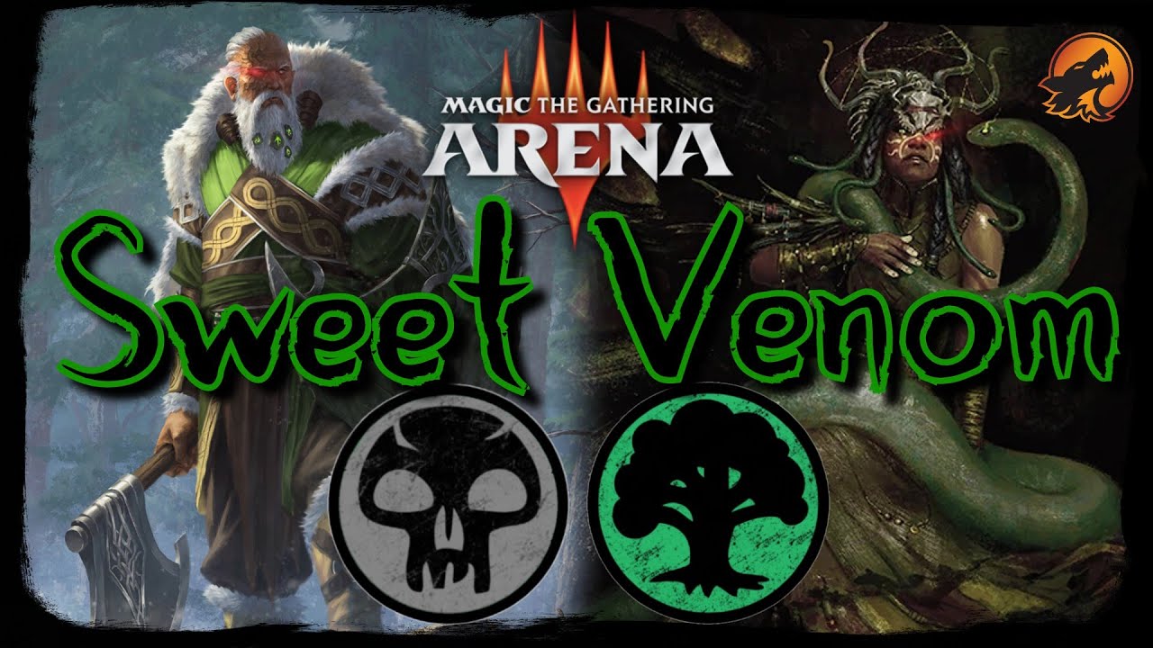 The Poisonous Pair | MTG Arena - Golgari Deathtouch Poison Elf ...