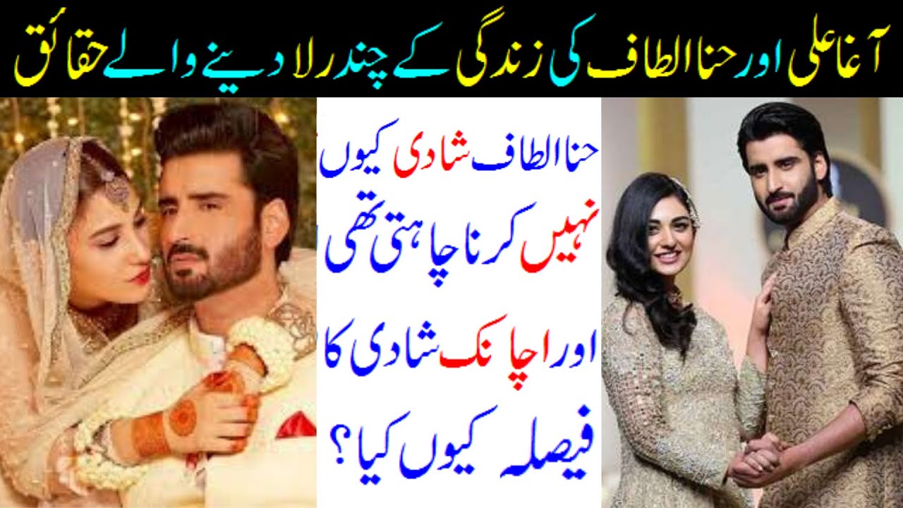 Agha Ali And Hina Altaf Wedding Pics- First Video Message After ...