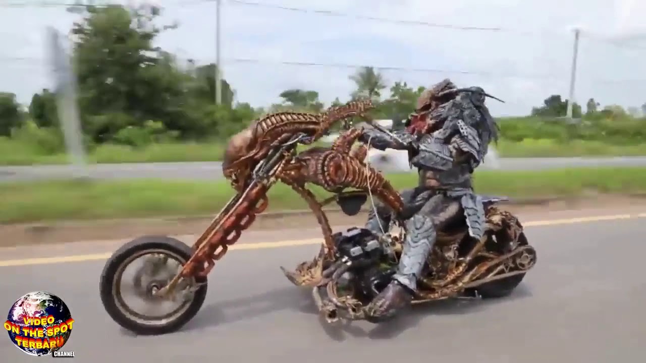 Motor modifikasi coper terunik - YouTube