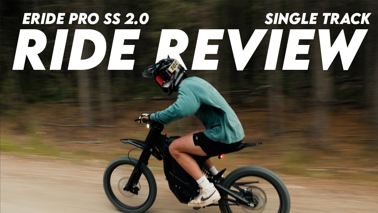 Eride Pro SS 2.0 Single Track Ride Review: Good for Beginner Riders ...