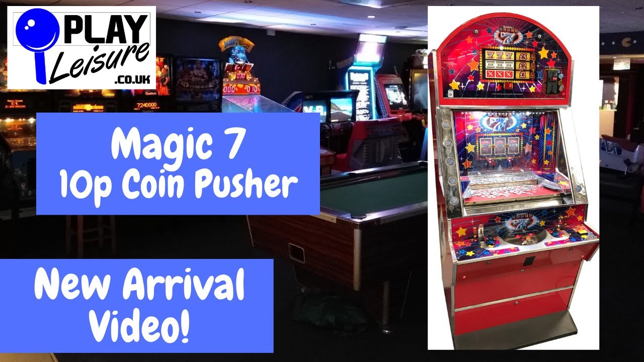 Get your 10p coins ready.... It's the Magic 7 10p Coin Pusher! - YouTube