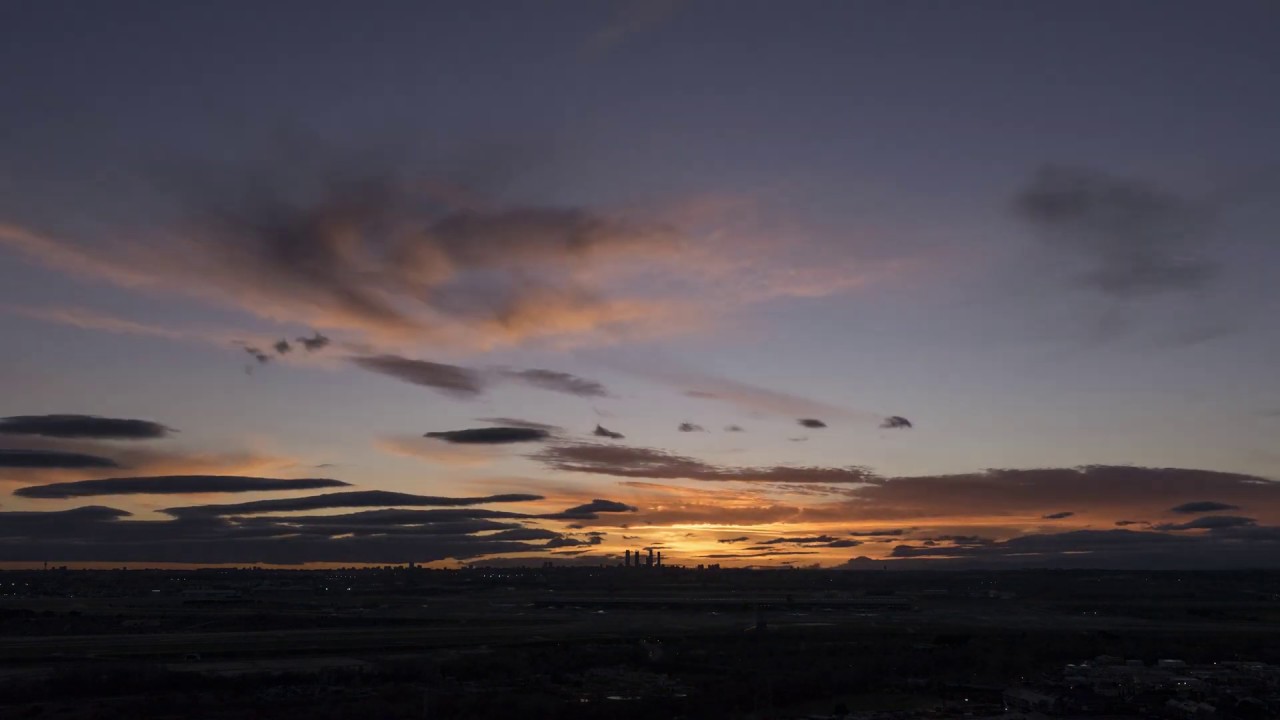 4K | Madrid Sunset Timelapse - YouTube