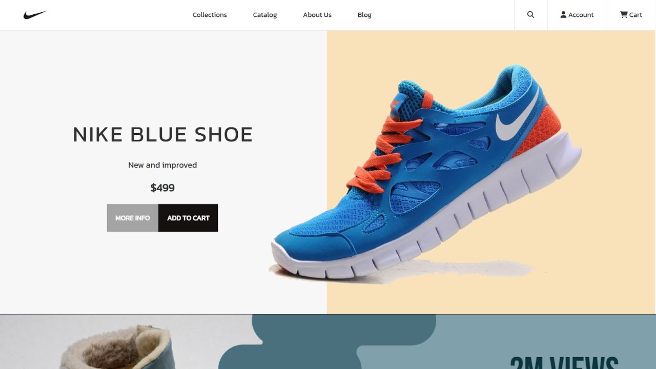 How to Create a Product Landing Page Using HTML & CSS | Step-by-Step ...