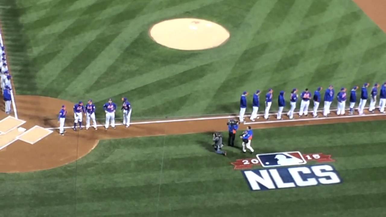 2015 NLCS - Mets Starting Lineup - YouTube