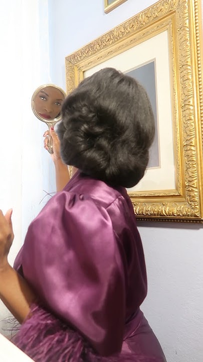 A Brushout Ft: Hally Hair Perfume in the scent ‘Lady H’ 🌸💜 #vintage #vintagehair - YouTube