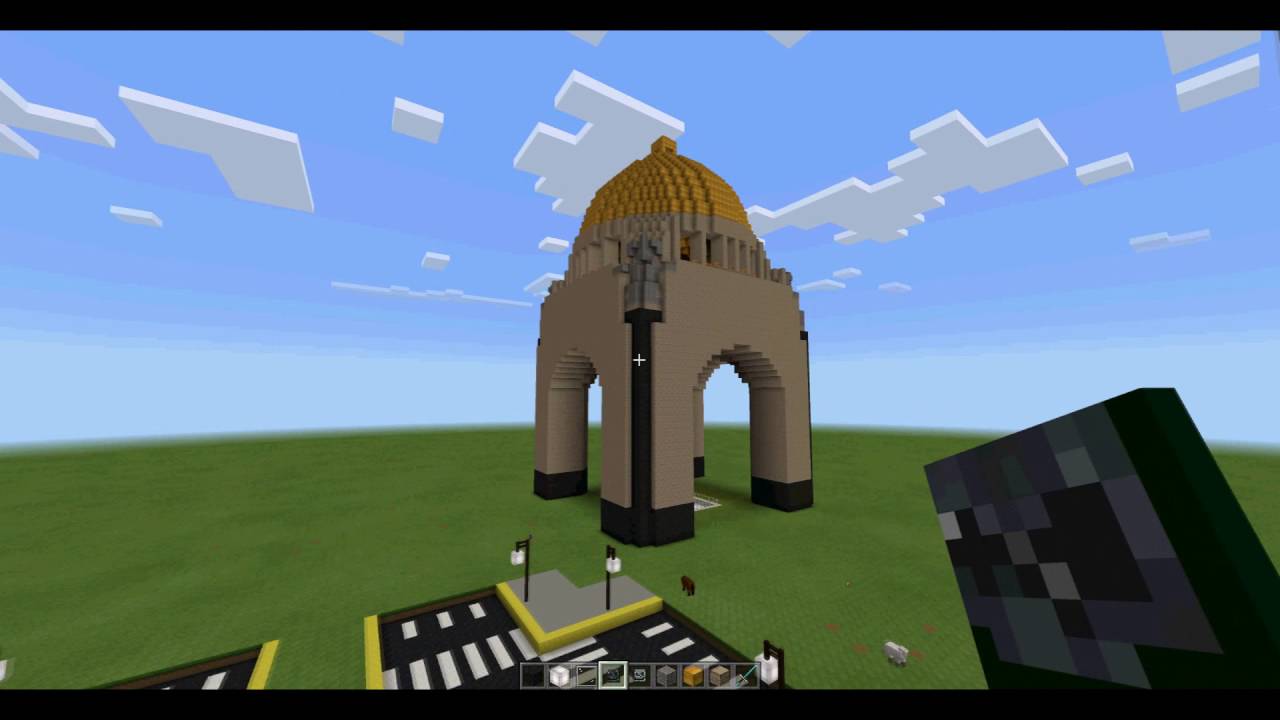 Monumento a la revolución en Minecraft - YouTube