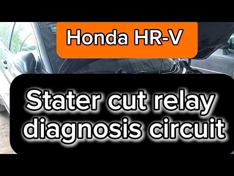 Honda HR-V Dtc P0615 Stater cut relay diagnosis Curcuit. - YouTube