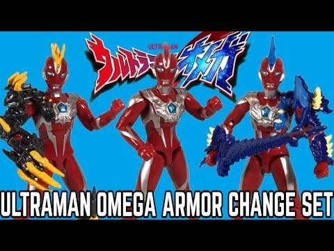 Ultra Action Figure Ultraman Omega Armor Charge Set Review - YouTube