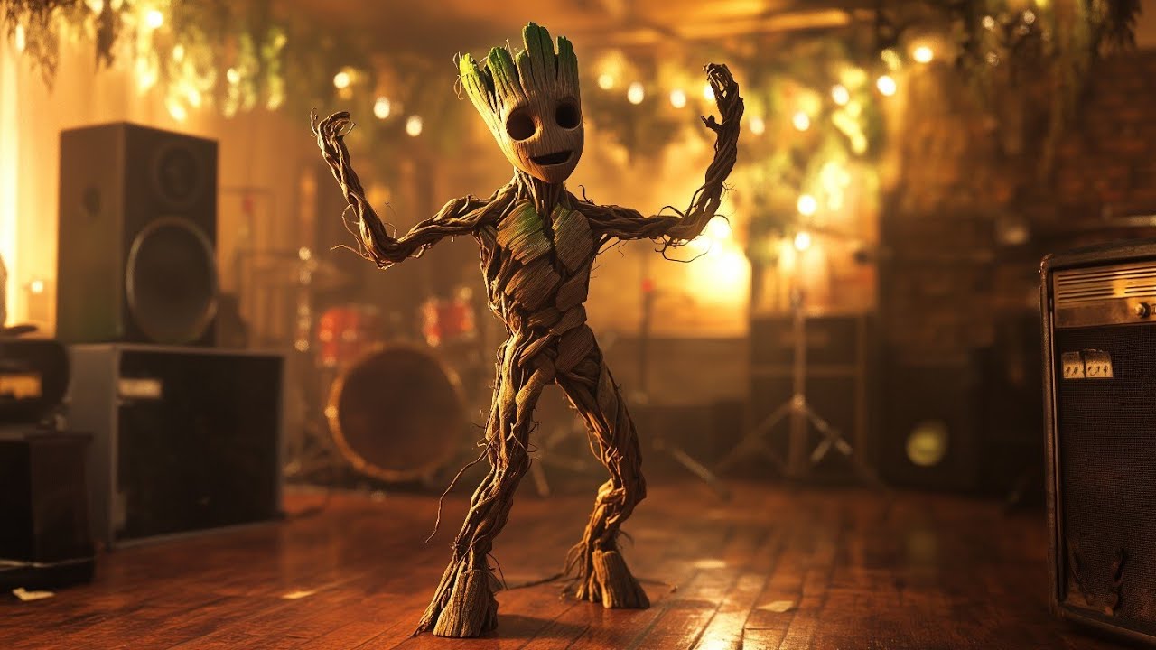 Groot's Evolution | Rise and Shine | Original Song - YouTube