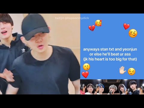 (un)helpful guide to Choi Yeonjun because txt is coming back