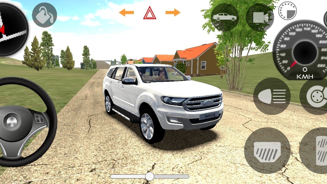 NEW WHITE CAR DRIVE IN INDIAN CAR SIMULATOR GAME - YouTube