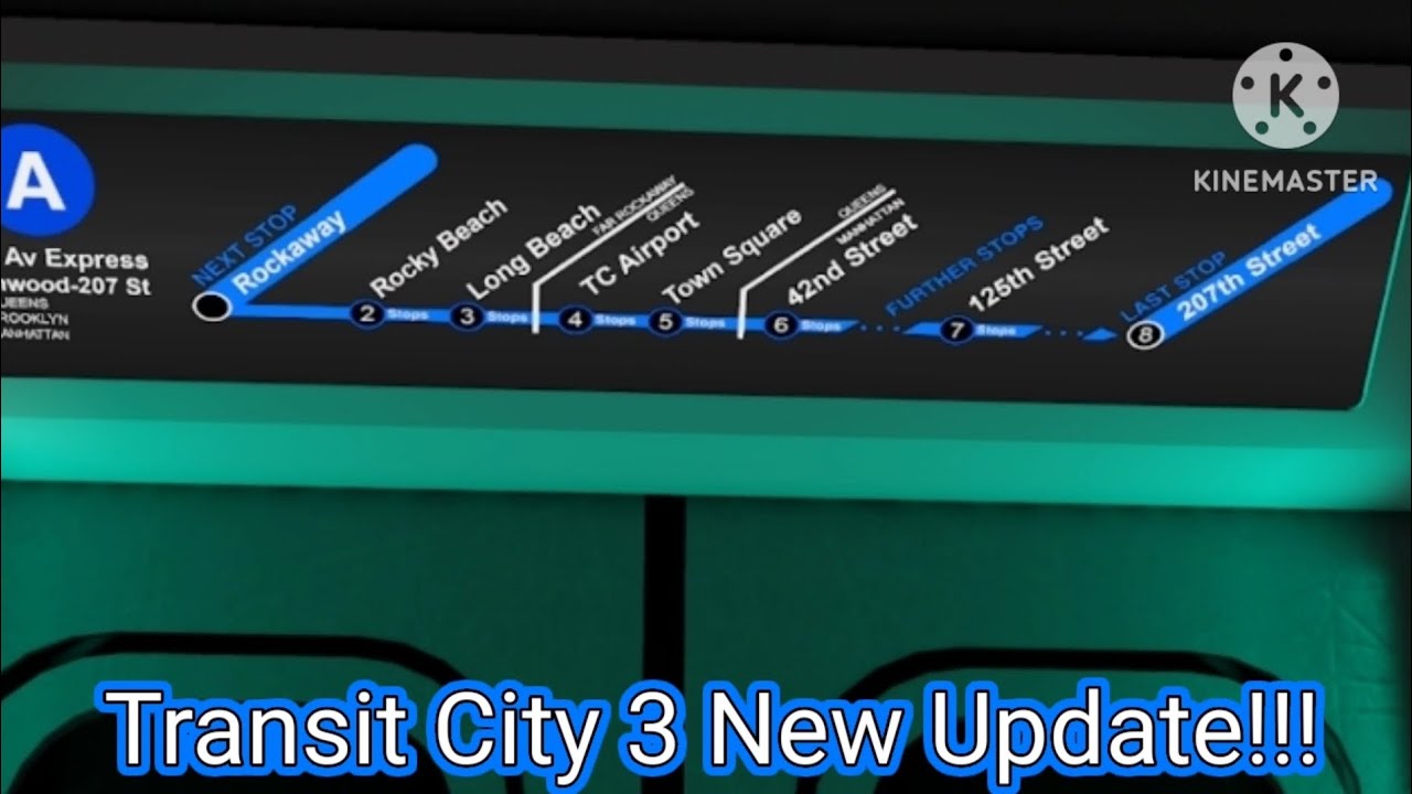Roblox l Transit City 3 - New Update (but fake) - YouTube