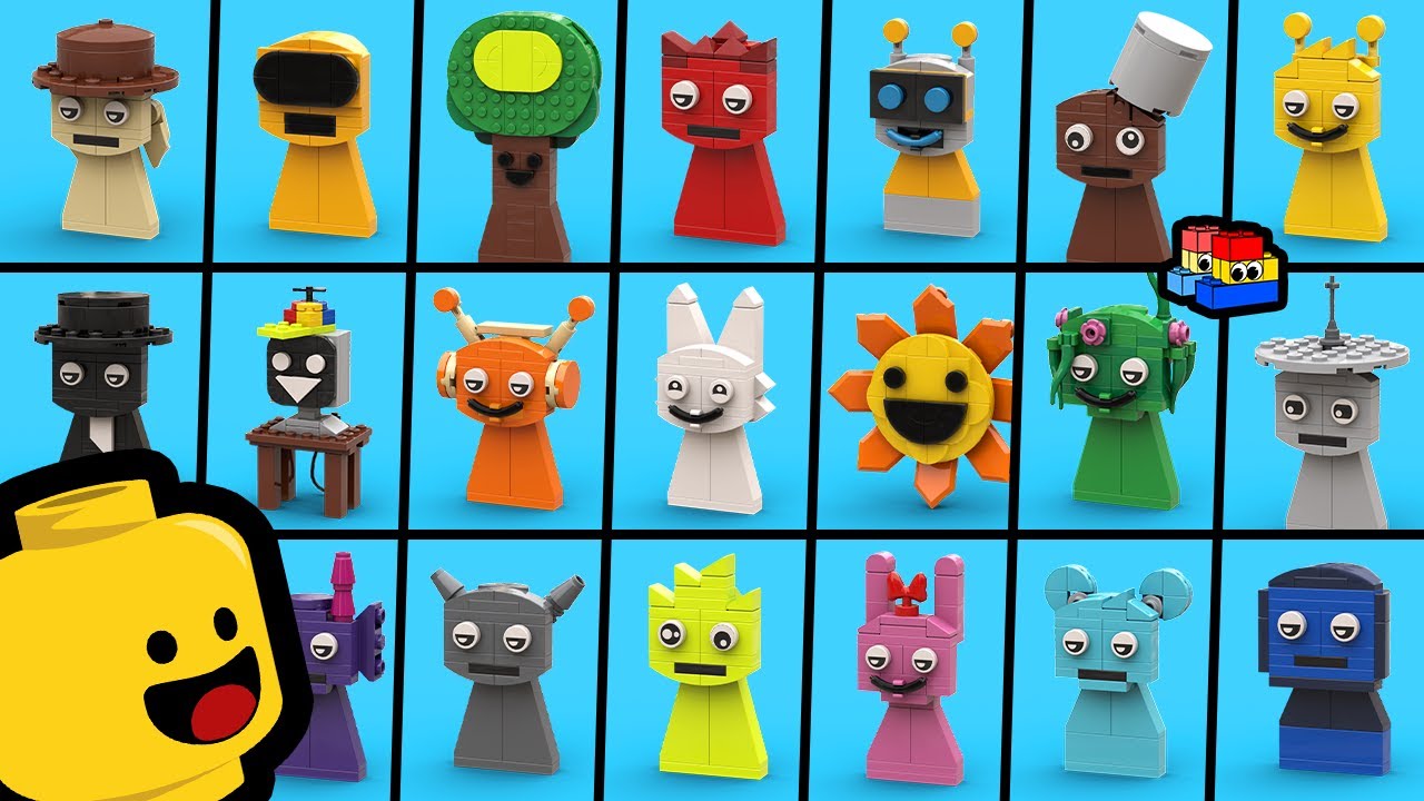 LEGO Sprunki: How to Build Every Character - YouTube