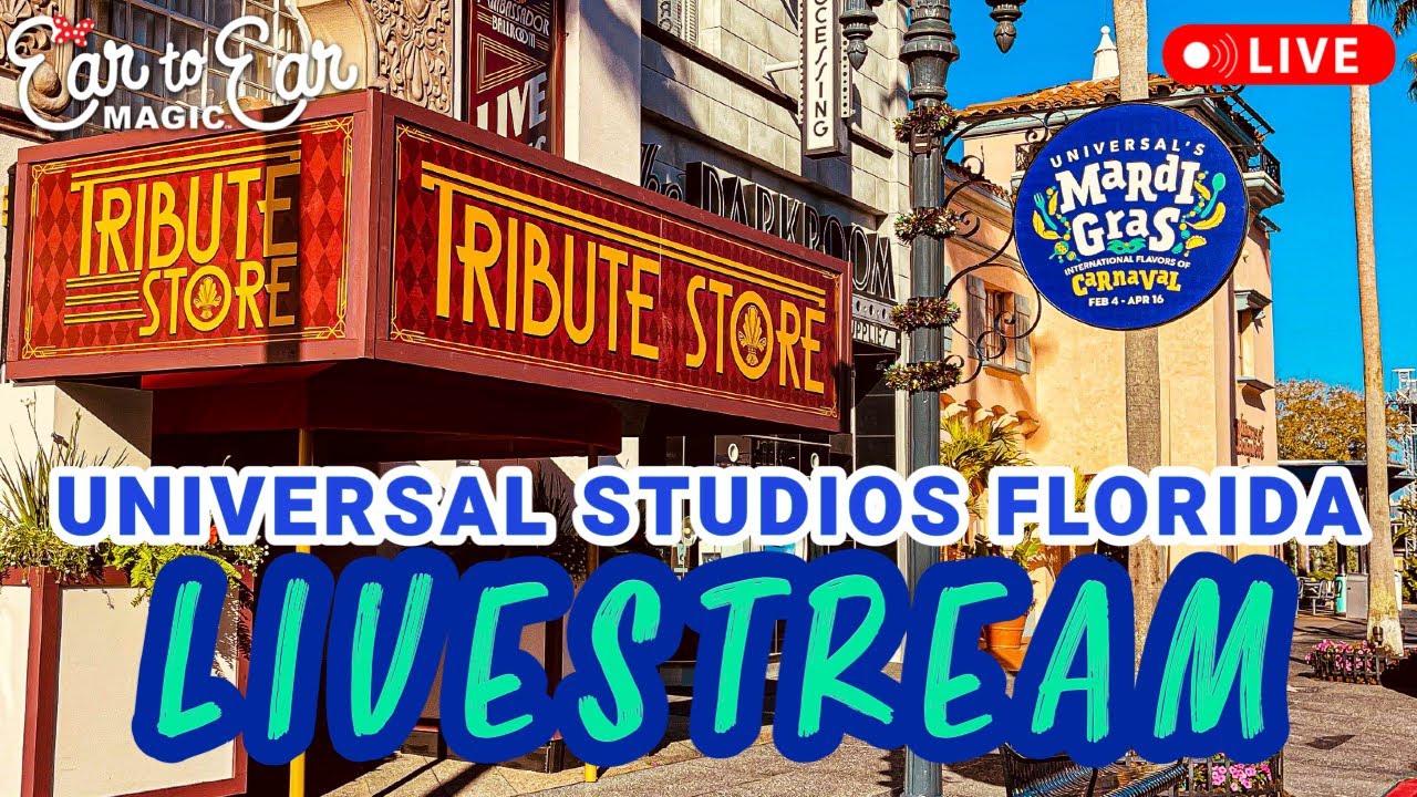 🔴 LIVE - Universal Orlando Resort Livestream 2-02-23 - YouTube
