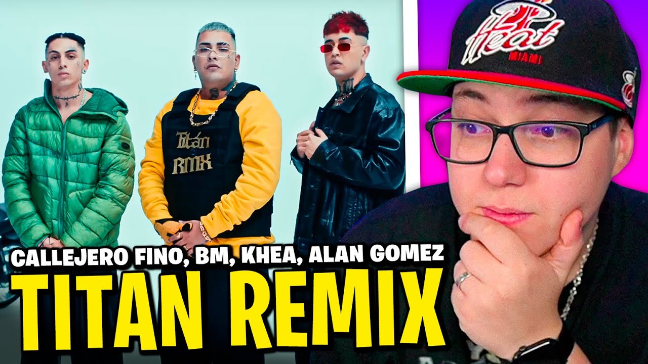 BOFFE REACCIONA a "TITAN REMIX": CALLEJERO FINO, BM, KHEA, ALAN GOMEZ ...