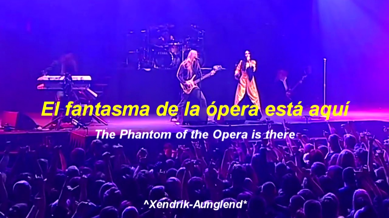 Nightwish - The Phantom Of The Opera ; Letra - Lyrics - Video (Live ...