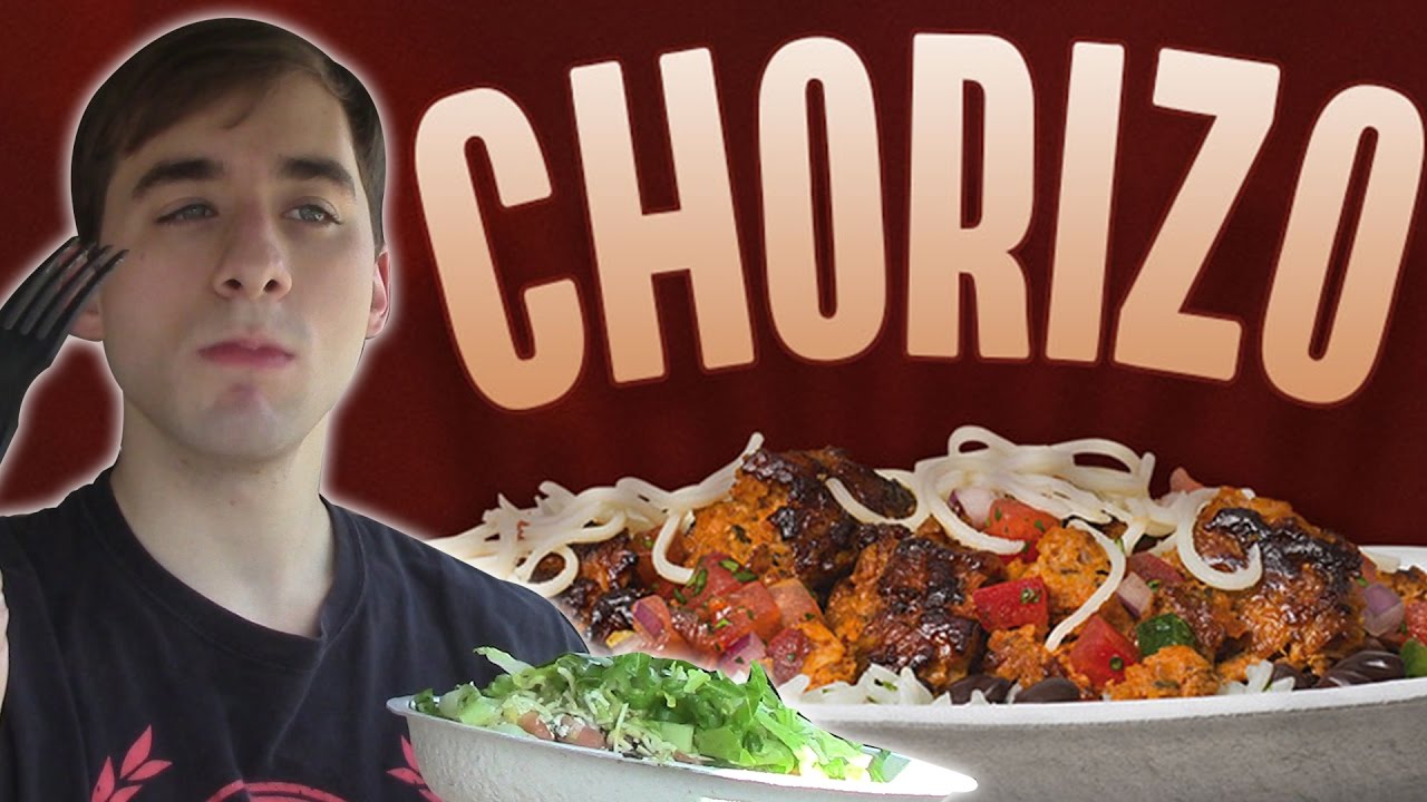 Chipotle Chorizo Burrito Bowl- Food Review #193 - YouTube